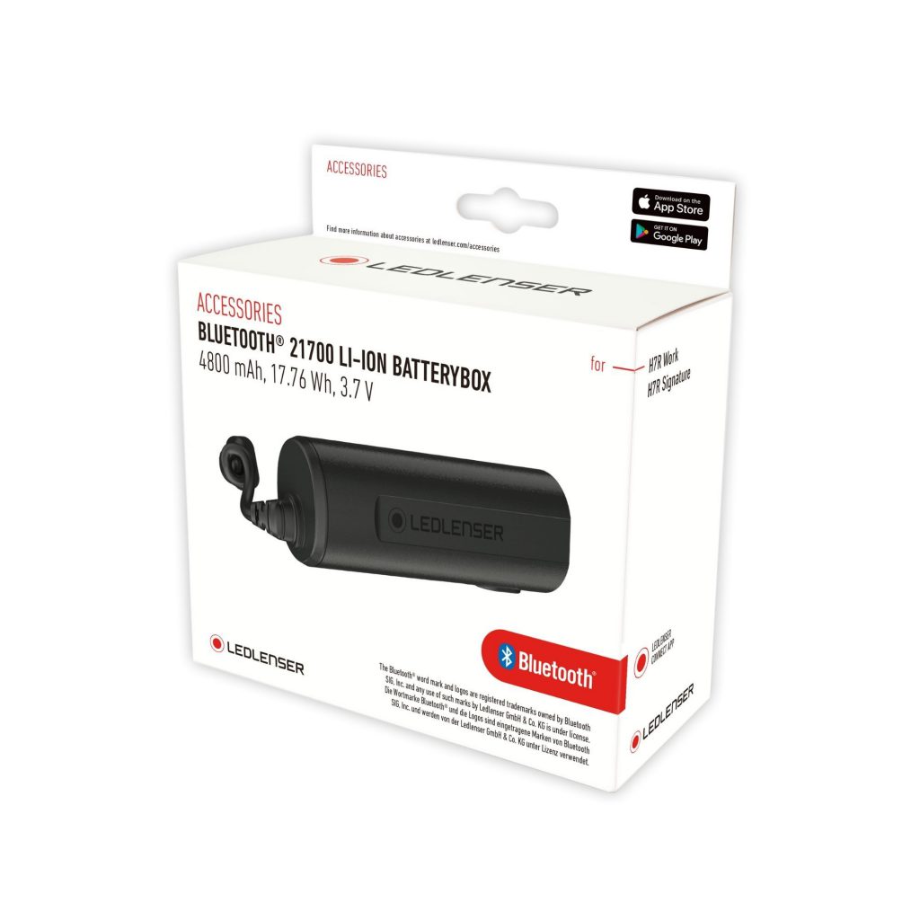 Bluetooth 21700 Li-ion Battery Box - LEDLENSER Việt Nam | Đèn Pin Công ...